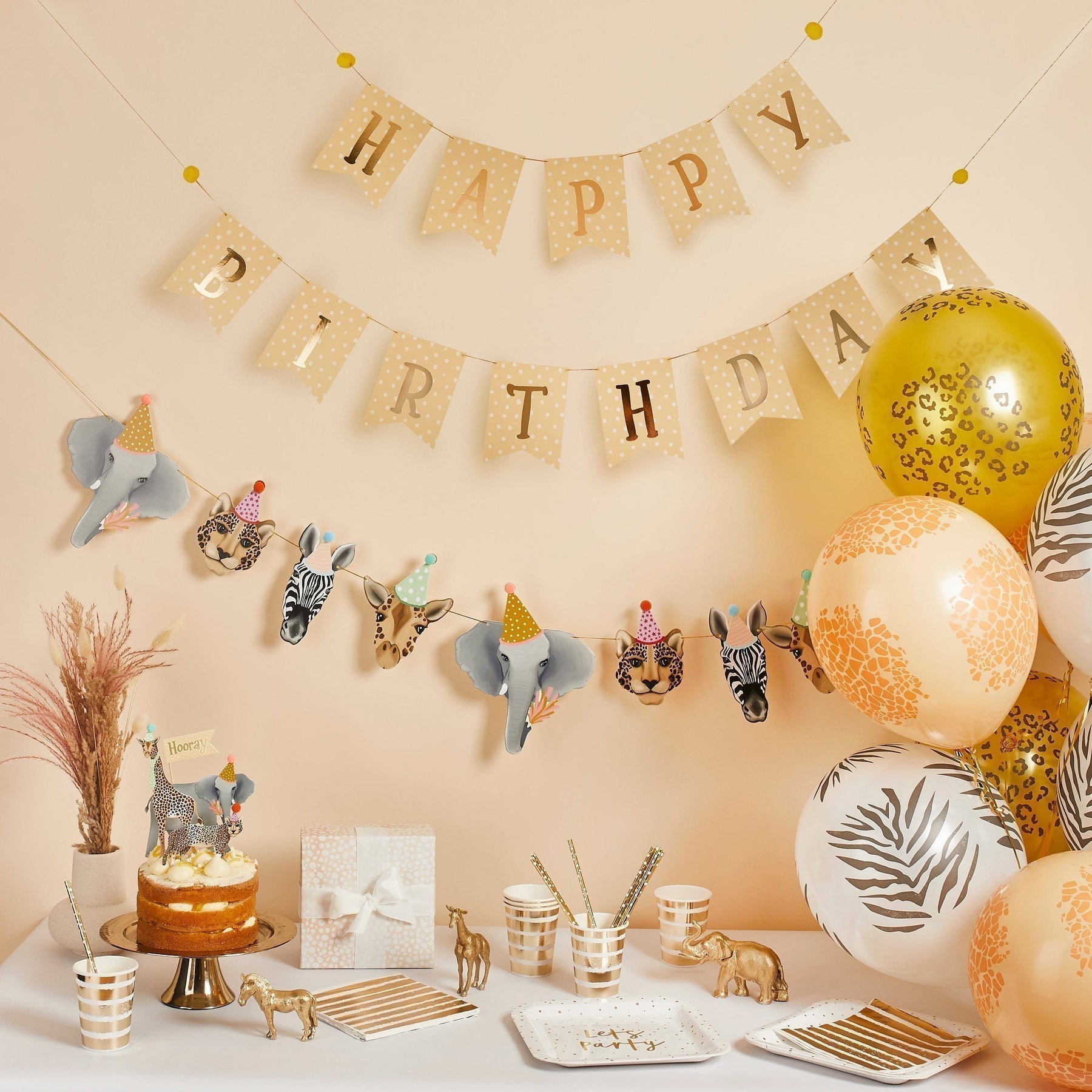 How to Plan a Safari Themed Birthday Party – Little Big Party Co.