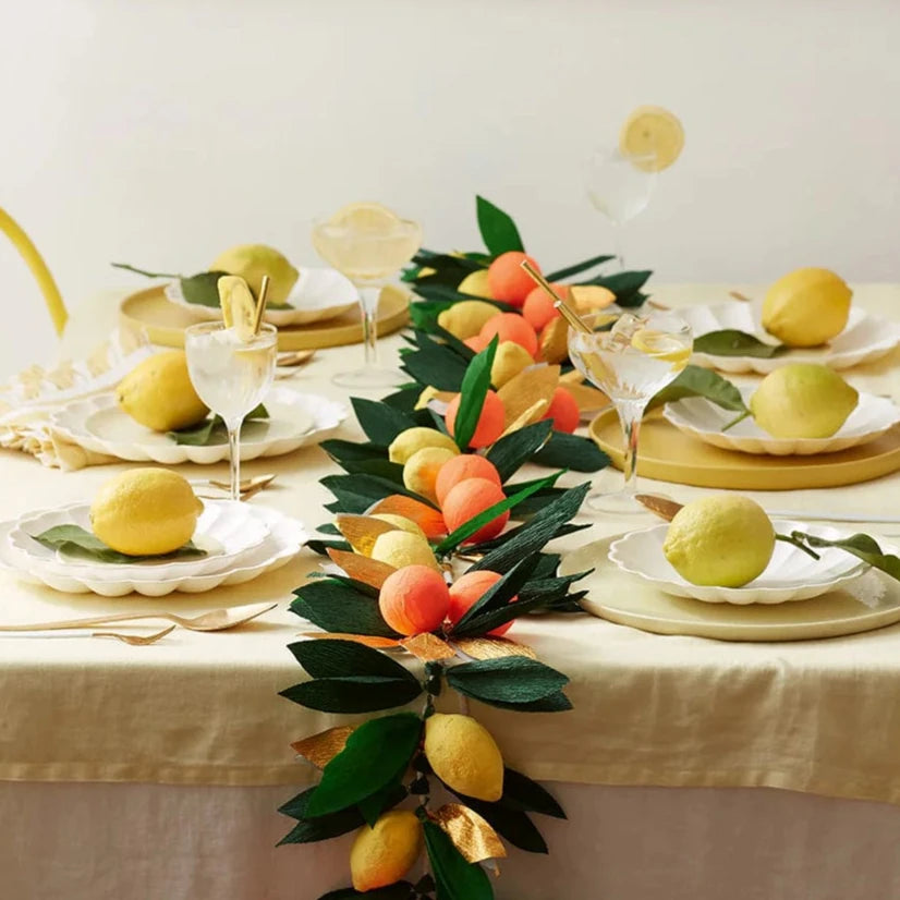 Meri Meri - Citrus Fruit Party Garland - Amalfi Coast Party Decorations ...