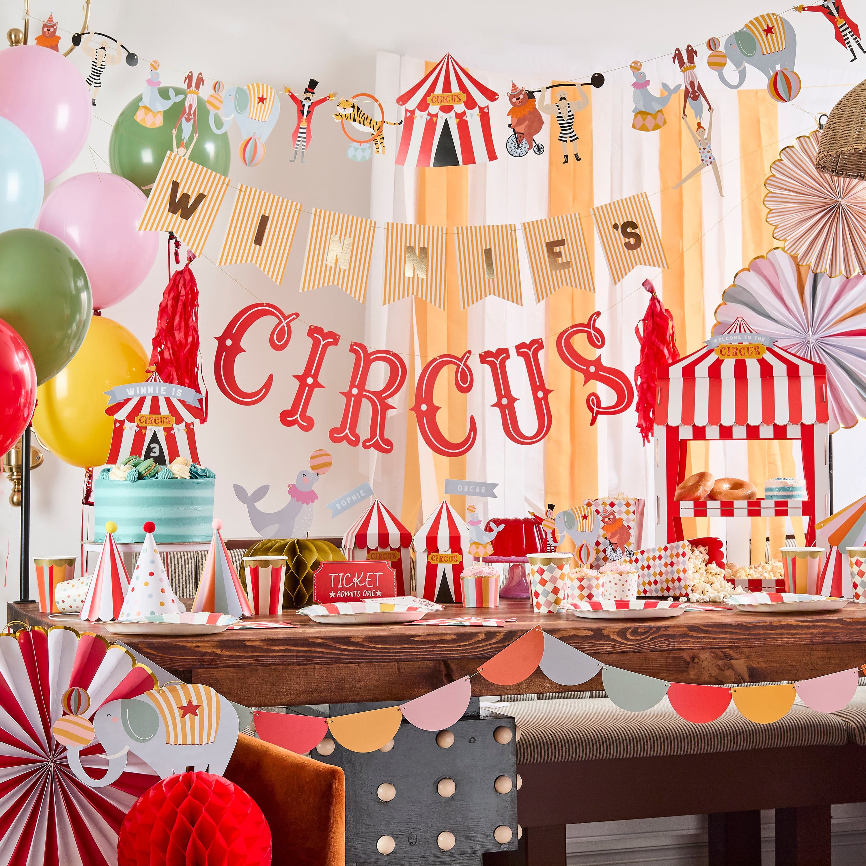 How to Plan a Show Stopping Circus Themed Birthday Party – Little Big ...