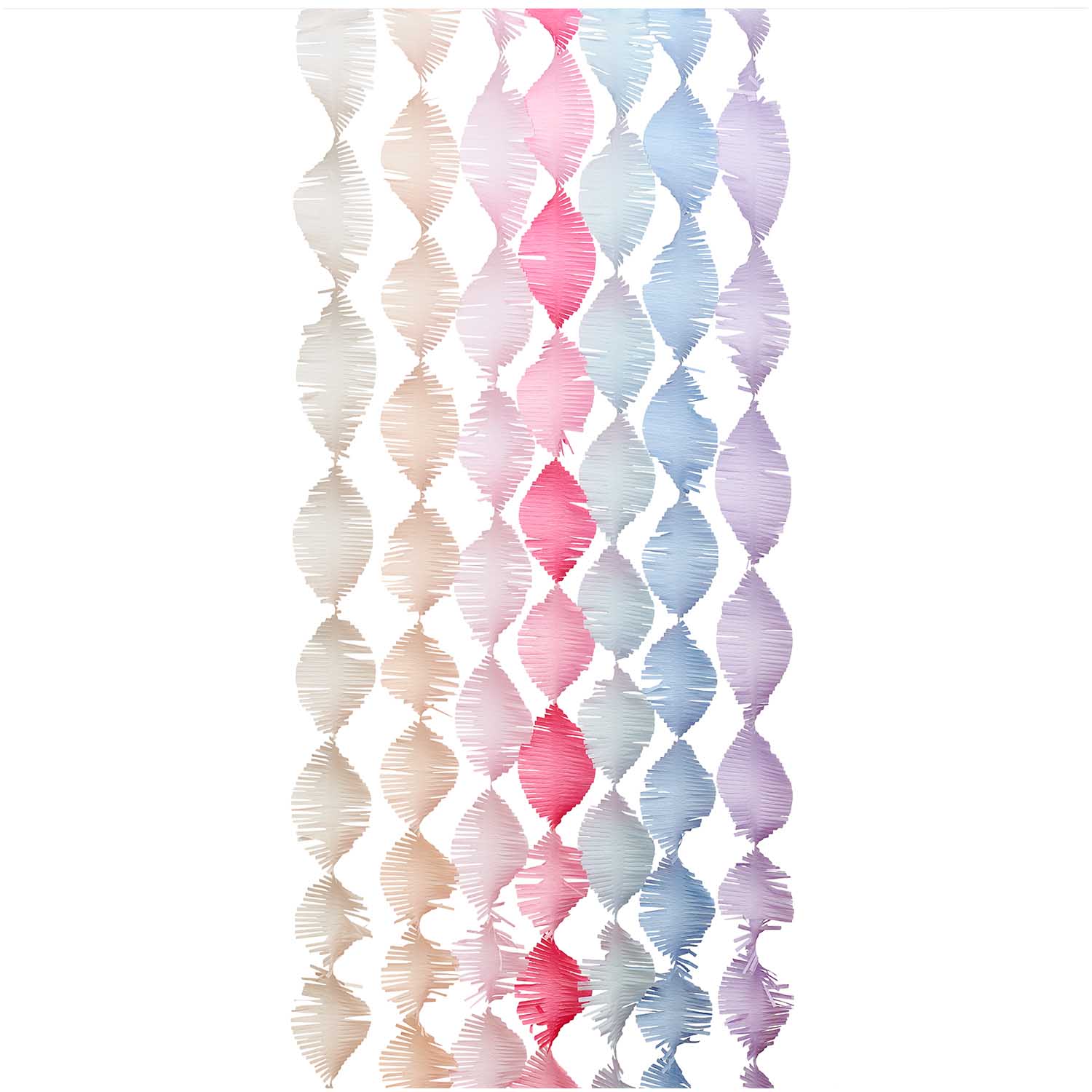 Luxury Crepe Streamer Set - Pastel Party Decorations – Little Big Party Co.