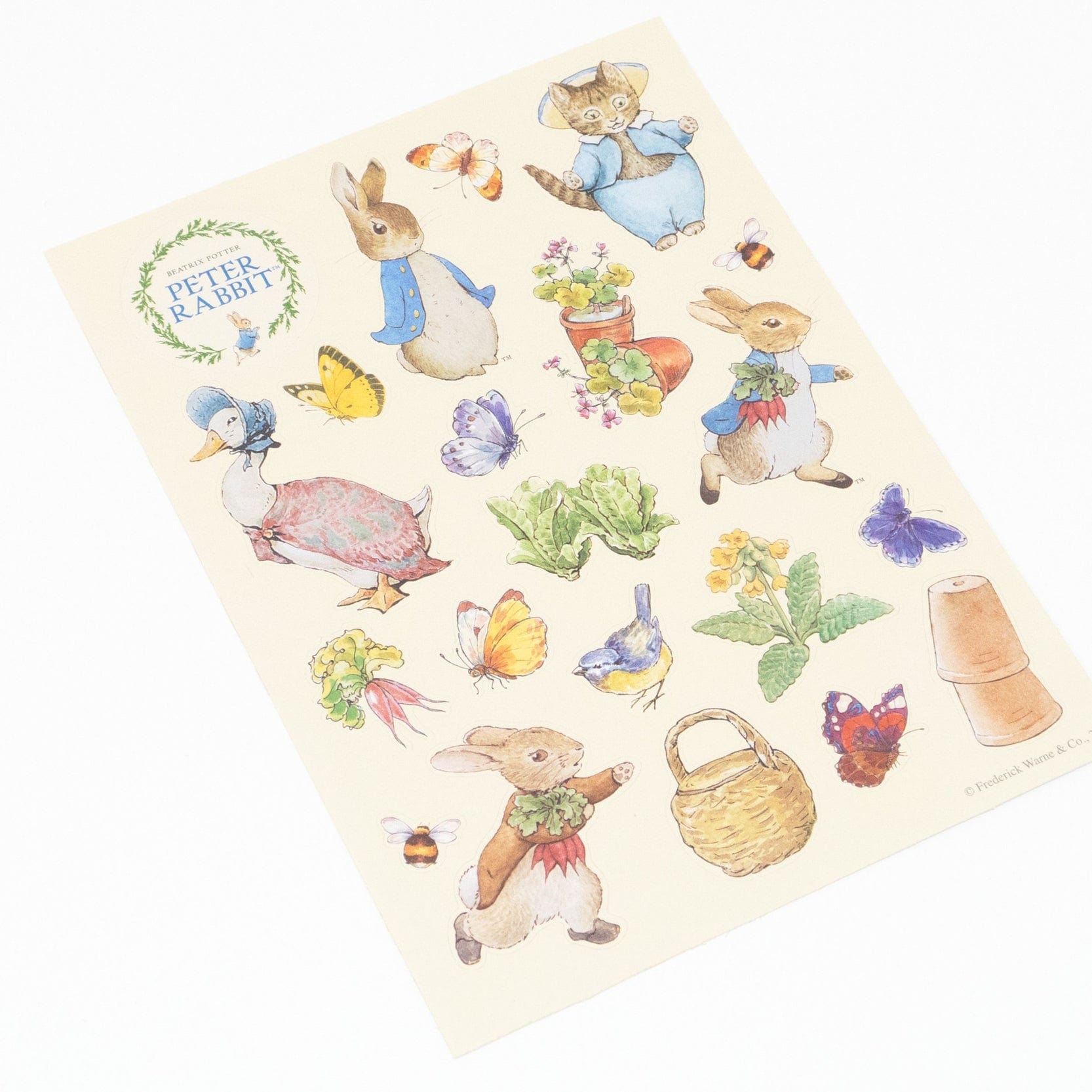 Peter Rabbit™ Sticker Sheets x 10 - Peter Rabbit party bag fillers ...