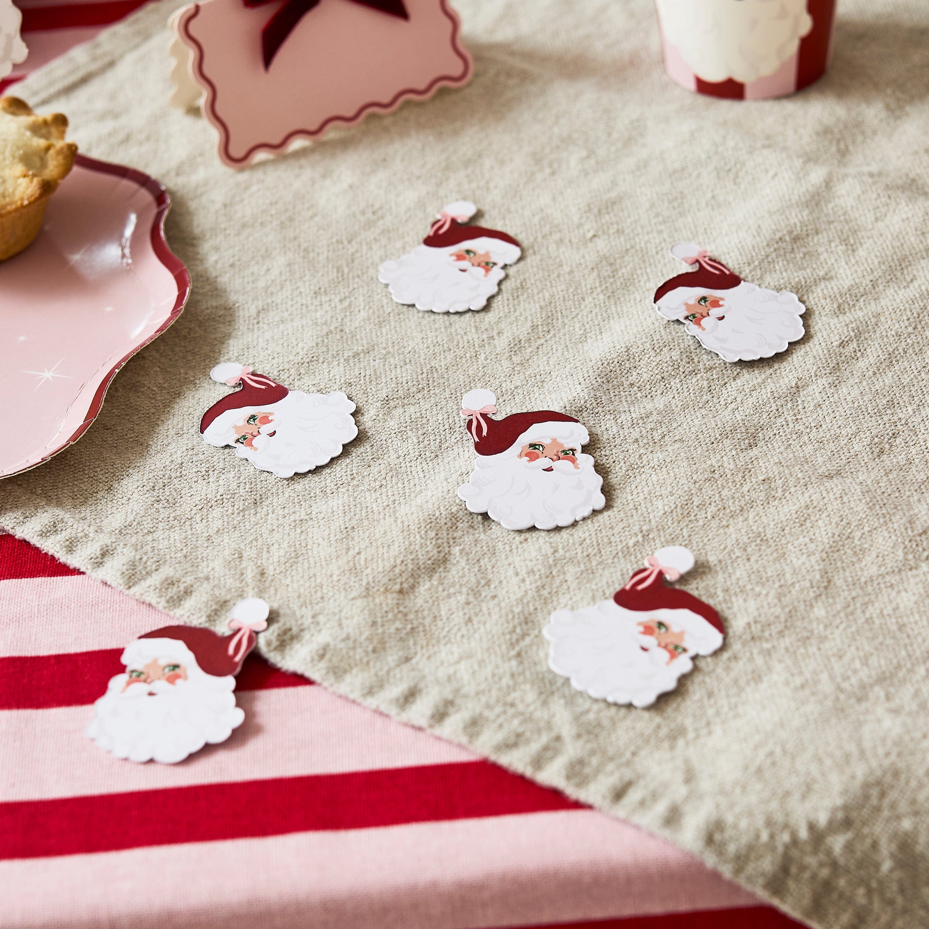 Vintage Santa Table Scatter Confetti – Little Big Party Co.